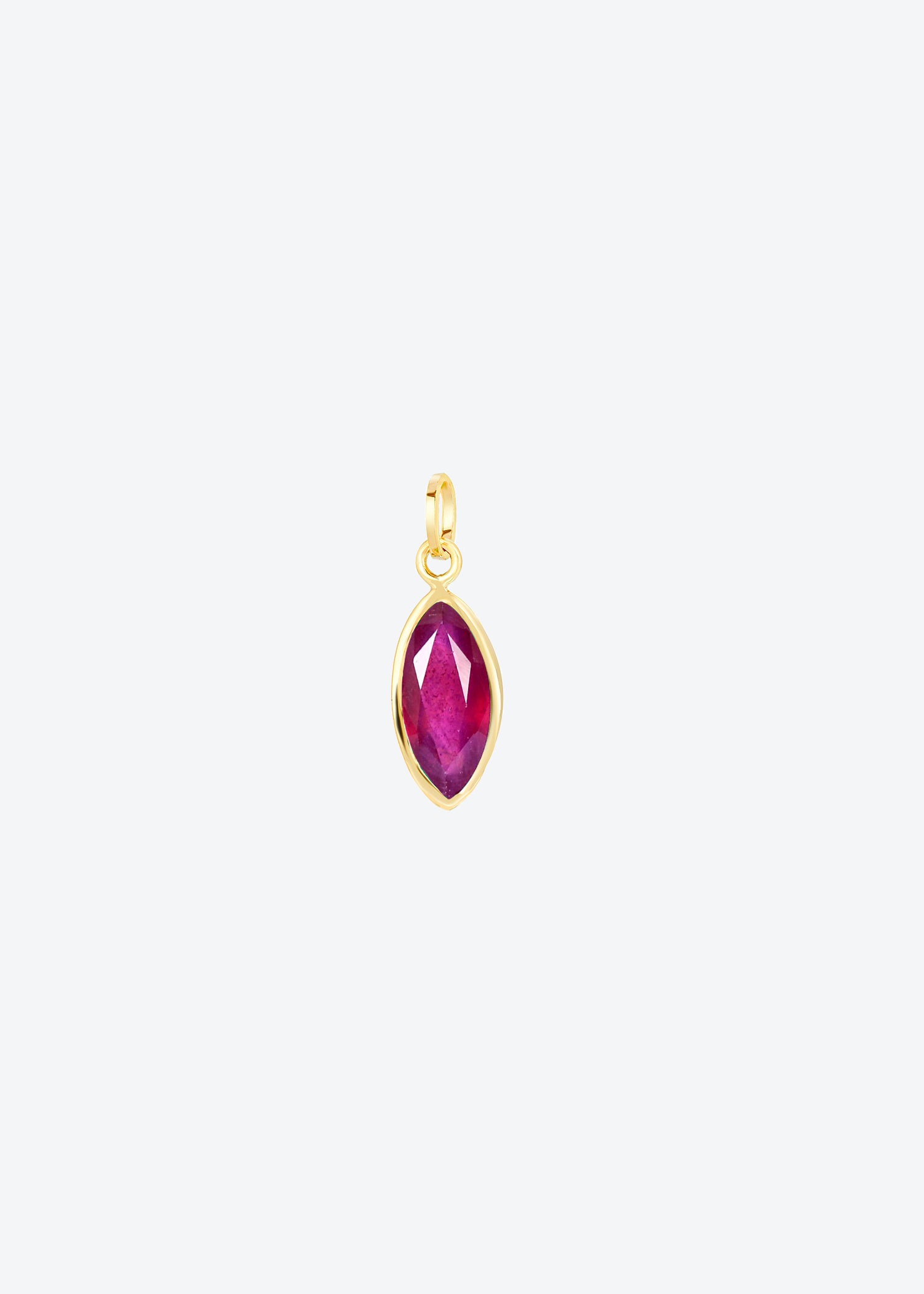 July Birthstone Charm | Ruby Charms | Christina Magdolna